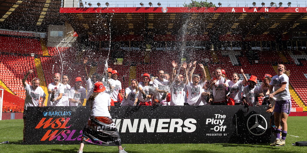 Whitehouse the hero as Addicks win promotion to WSL | Charlton Athletic ...
